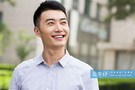 商务男士肖像 蓝牛仔影像 中国原创广告影像素材