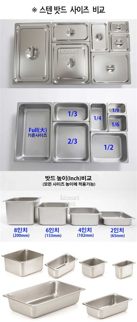 업소용 스텐 밧드 Full Size 1사이즈 527x324 스텐밧드 받드 밧트 반찬통 주방빅마트