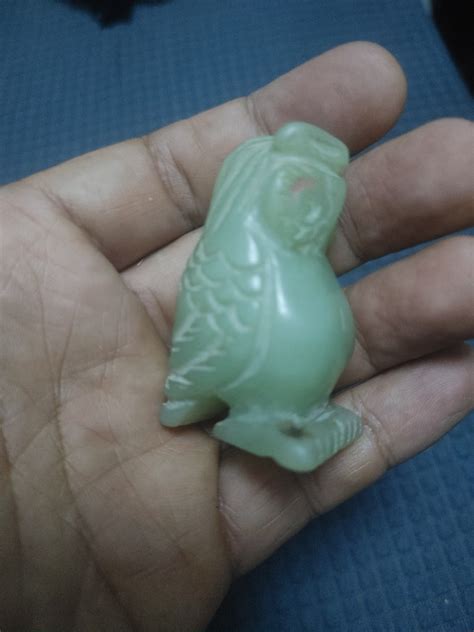 Vintage Jade Owl Hobbies And Toys Memorabilia And Collectibles Vintage Collectibles On Carousell