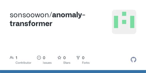 Github Sonsoowon Anomaly Transformer