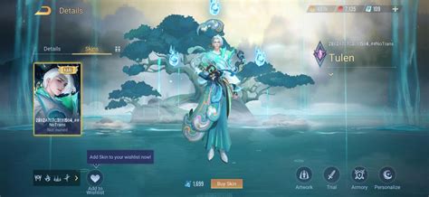 Tulens Augury Of Rain Skin Now Available Via Direct Purchase 💧 R