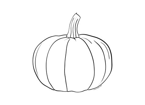 Template Of A Pumpkin