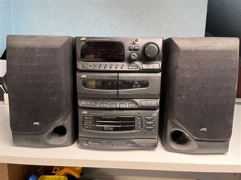 Jvc Ca C220 Compact Hi Fi Stereo System With Speakers Played Tapes And Cds £100 00 Picclick Uk