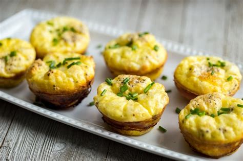 Premium Photo High Angle Closeup Of Egg Muffins
