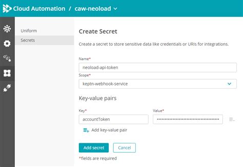 Neoload 100 · Keptnkeptn Integrations