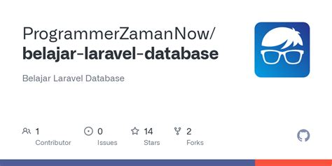 Github Programmerzamannowbelajar Laravel Database Belajar Laravel