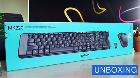Logitech Mk220 Wireless Keyboard And Mouse Combo Black