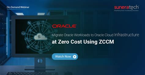 Suneratech On Linkedin Migrate Oracle Workloads To Oracle Cloud Infrastructure At Zero Cost Using…