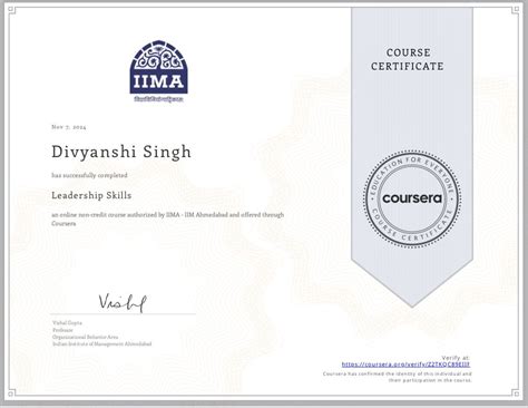 Divyanshi Singh On Linkedin Excited To Share That Ive Completed The
