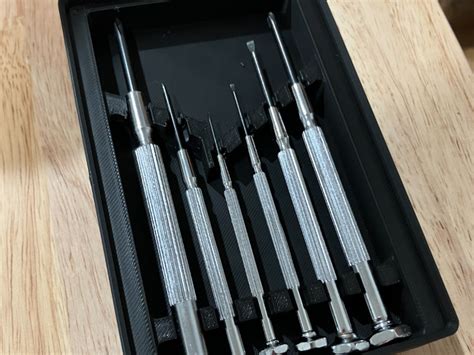 Gridfinity Precision Screwdriver By Rhoads Labsmakerworld Download