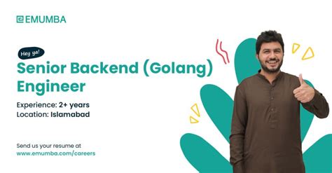emumba on linkedin backendengineering golang careeropportunity