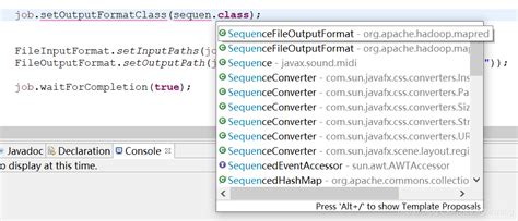 The Method Setoutputformatclass In The Type Job Is Not Applicable For The Argumentsthe Method