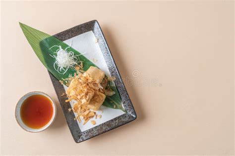 Age Dashi Tofu Crispy Deep Fried Tofu Served With Soy Sauce Stock