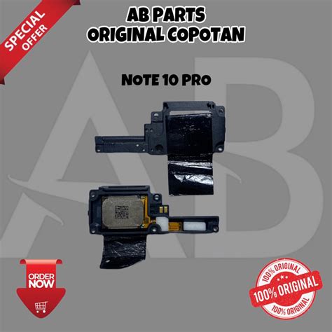 Jual BUZZER SPEAKER MUSIC SUARA BAWAH XIAOMI REDMI NOTE 10 PRO ORIGINAL