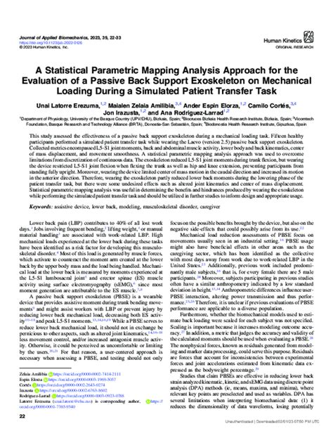 pdf a statistical parametric mapping analysis approach for the