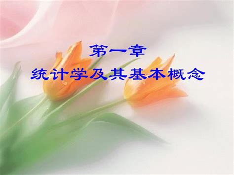 01 第一章 统计学及其基本概念 Word文档在线阅读与下载 无忧文档