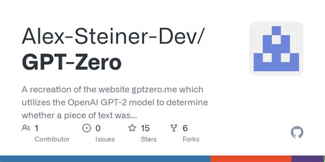 GitHub Alex Steiner Dev GPT Zero A Recreation Of The Website Gptzero