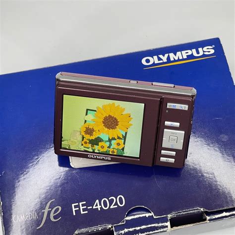 Olympus Fe 4020 Full Box Set Ccd Photography Cameras On Carousell