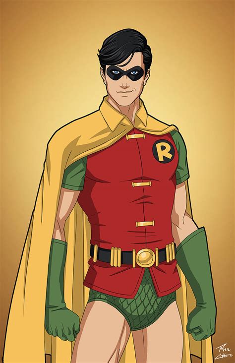 Robin Dick Grayson Young Adult By Phil Cho On Deviantart