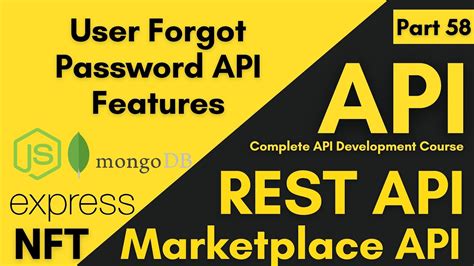 User Forgot Password Api Features Nft Marketplace Api Development