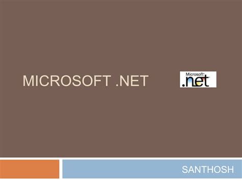 Dot Net Introduction And Their Usabilities Pptx Programming Languages Computing
