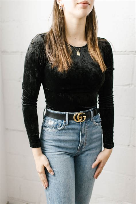Roxie Crushed Velvet Bodysuit Black Final Sale Pick It Fence Pembroke