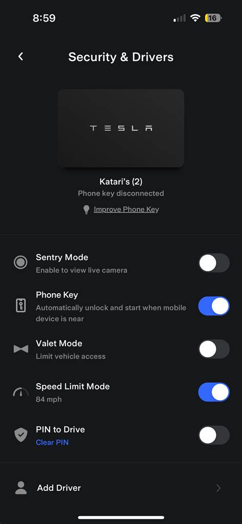 Unable To Setup Phone Key Through Tesla App Rteslamodel3