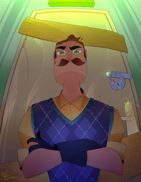 Hello Neighbor By Aidadoesdoodles On Deviantart