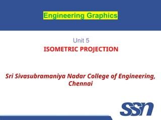 Isometric Projection Engineering Graphics Engineering Drawing PPT