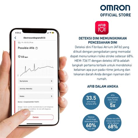 Jual Omron Bpm Hem 7530t Omron Complete Tensimeter Digital Ekg