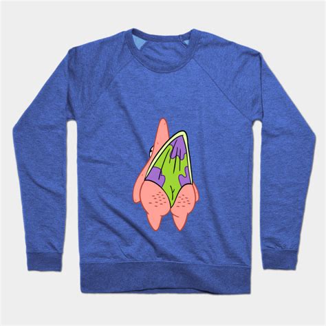 Patrick Star Sexy By Cariespositodesign Crew Neck Sweatshirt