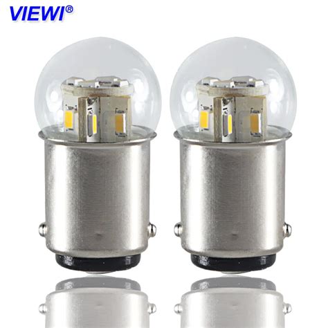 4X S25 1142 BA15D Car Parking Lamp 1 5W 6V 12V 24V 36v 48v Bulb Auto