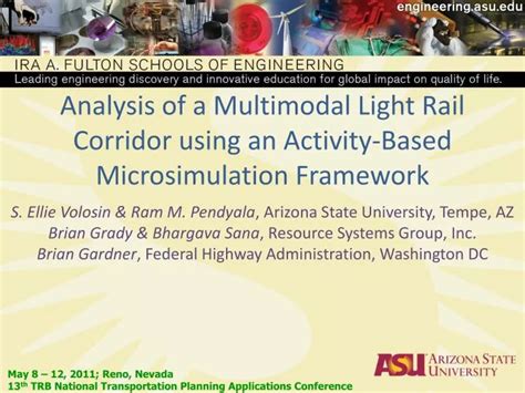 ppt activity based multimodal corridor simulation light rail