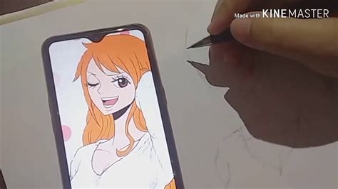 رسم نامي من انمي ون بيس Youtube