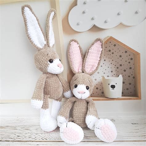 Crochet Pattern Bunny Rabbit Amigurumi Tutorial Pdf In English