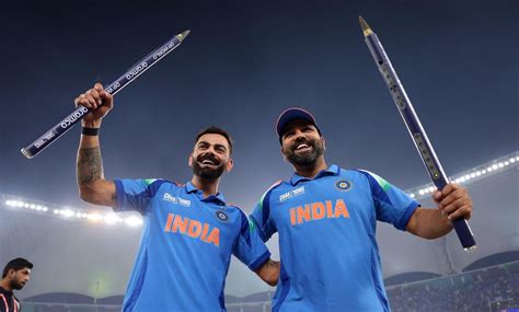 Ct 2025 Watch Rohit Sharma And Virat Kohli Play Dandiya With Stumps