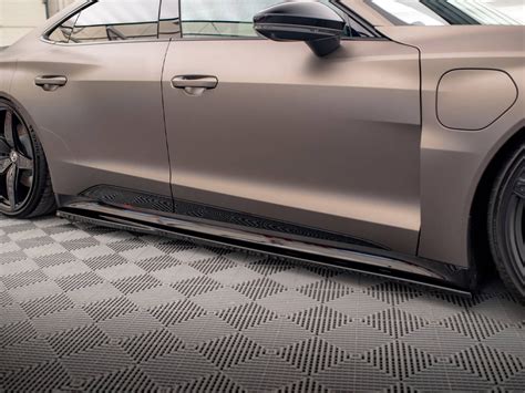 Side Skirts Diffusers V 1 Audi E Tron GT RS GT Mk 1 Maxton Design UK