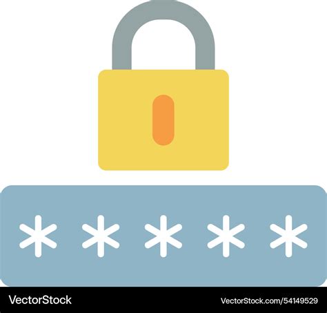 Password Royalty Free Vector Image Vectorstock