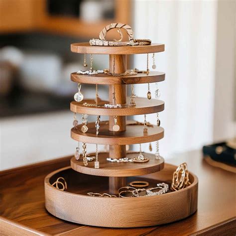 Stylish Wooden Jewelry Organizer Designs For A Tidy Home