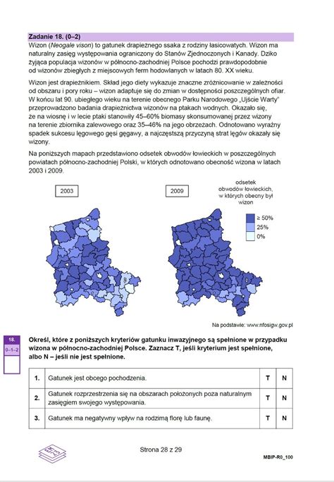 Matura Z Biologii 2023 Arkusz I Odpowiedzi Dziennik Łódzki
