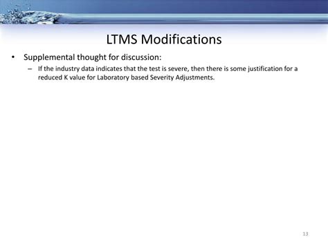 Ppt Enhancements To Ltms For Improved Test Performance Analysis Powerpoint Presentation Id