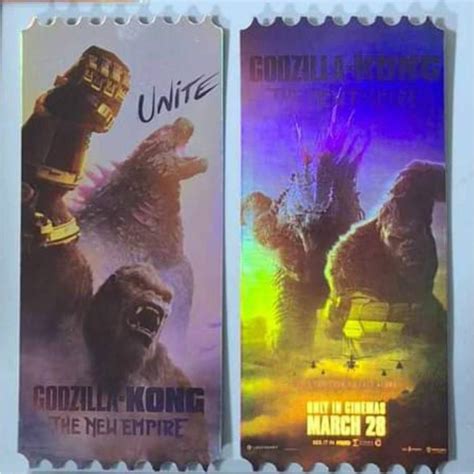 Twinkle Ticket Godzilla X Kong The New Empire Vs 2 Collectible 2 2
