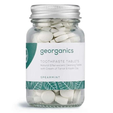 Buy Georganics Natural Toothpaste Toothtablets (120 tabs) - Spearmint ...