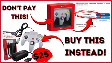 Nintendo 64 Controller To Switch Adapter Usb To N64 Works With Switch Games Youtube