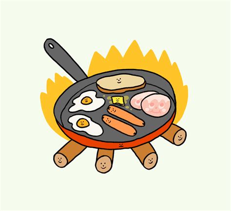 Camp Breakfast The Dots