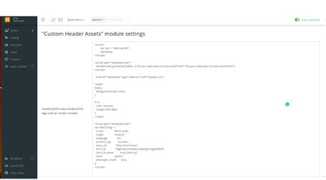 Css And Js Insertion Module