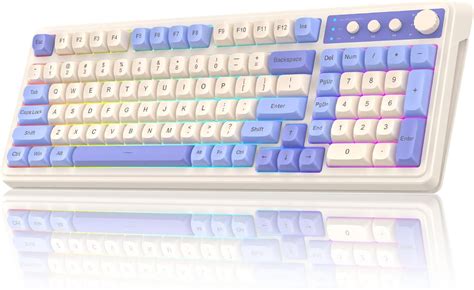 Aula 99 Key Keyboard Tri Mode Bluetooth24ghzusb C Cute