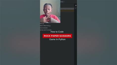 Coding Rock Paper Scissors Game Easy Step By Step Youtube