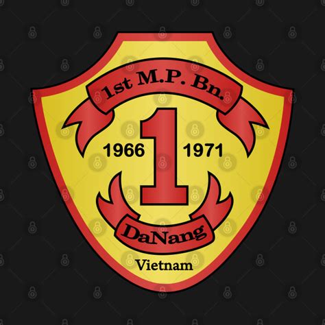 Military Insignia Military Police Usmc Danang Vietnam Da Nang
