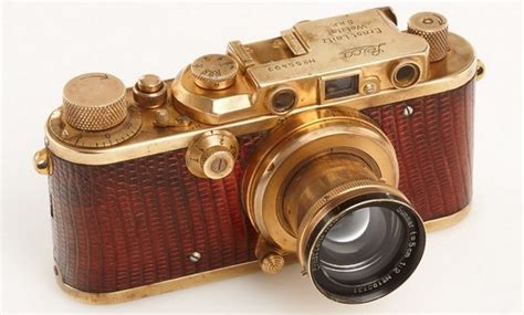 1931 Gold Plated Leica Luxus Camera Under The Hammer